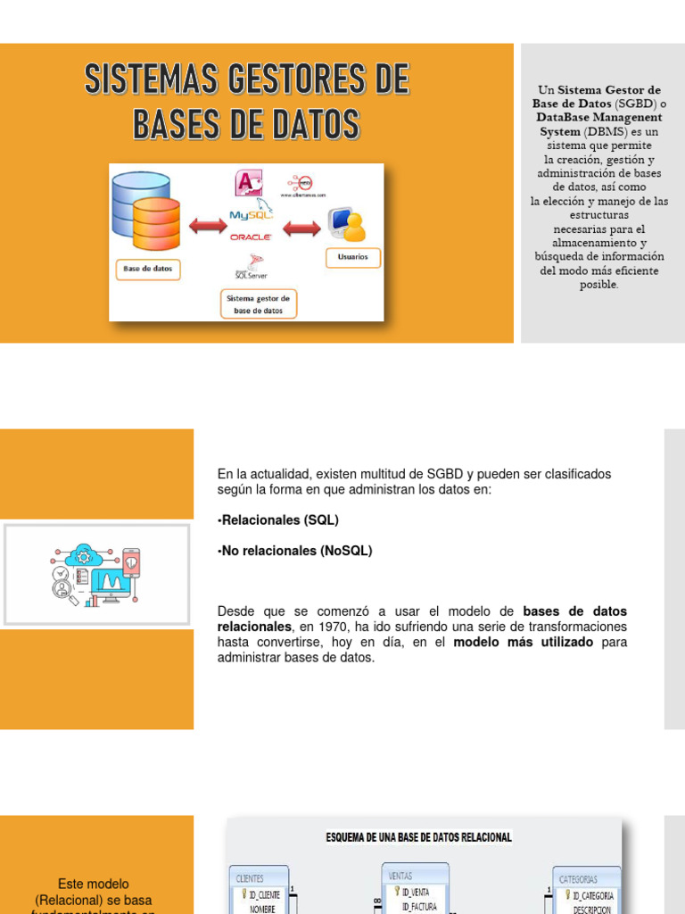 SISTEMAS GESTORES DE BASES DE DATOS (1) | Descargar gratis PDF | Bases de datos | Mi sql