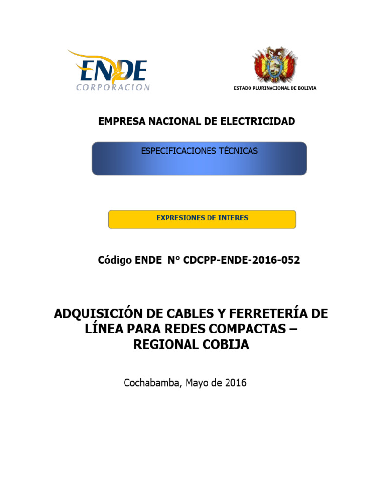 ei-cdcpp-052-adquisicion-de-cables-y-ferreteria-de-linea-para-redes-compactas-regional-cobija ...