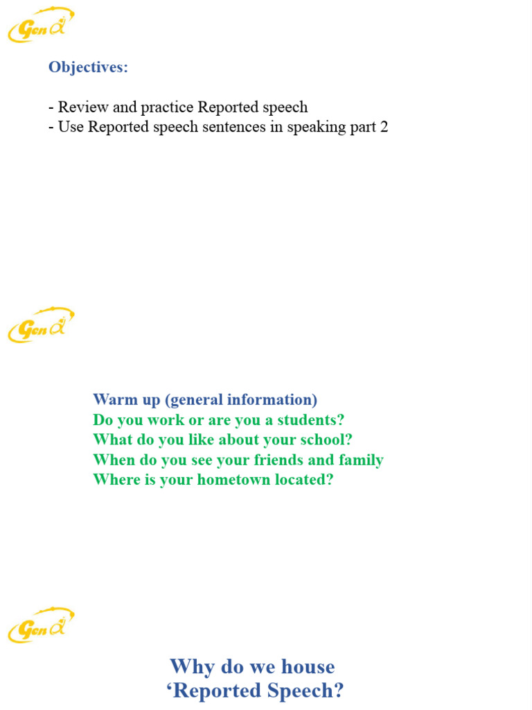 Mastering Reported Speech Techniques | PDF | Language Mechanics | Grammar