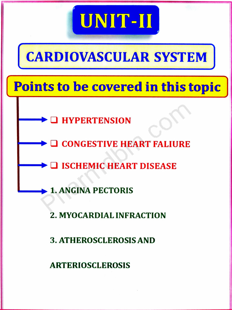 Pathophysiology Unit 2 | PDF