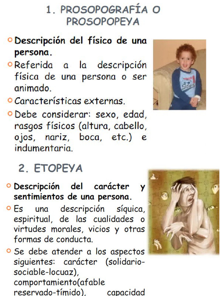 Descripción Literaria | PDF