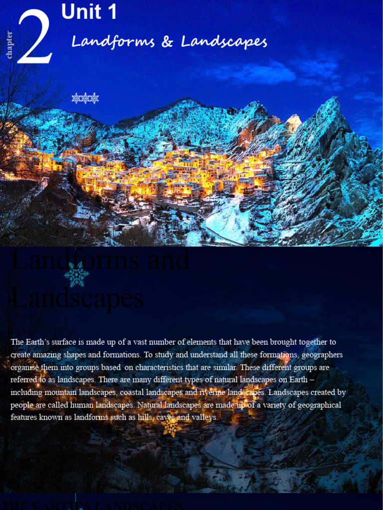 Types and Values of Earth's Landscapes | PDF | Desert | Landscape