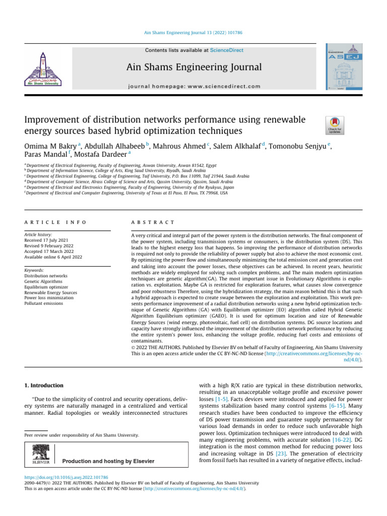 Base Paper | PDF | Mathematical Optimization | Genetic Algorithm