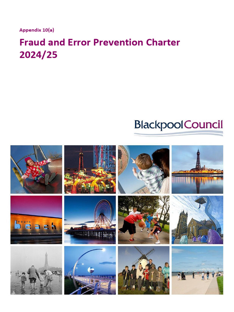 Fraud and Error Prevention Charter | PDF | Fraud | Bribery