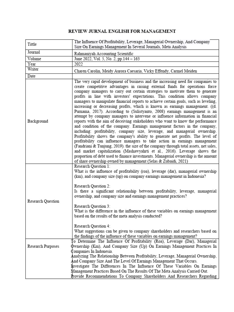 Matrix | PDF | Methodology | Hypothesis