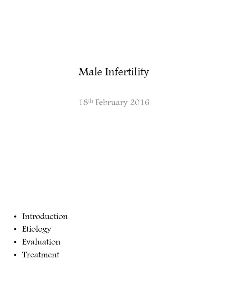 Infertility | PDF | Infertility | Reproductive System