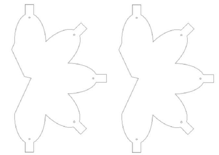 moldes de focos navideños | PDF