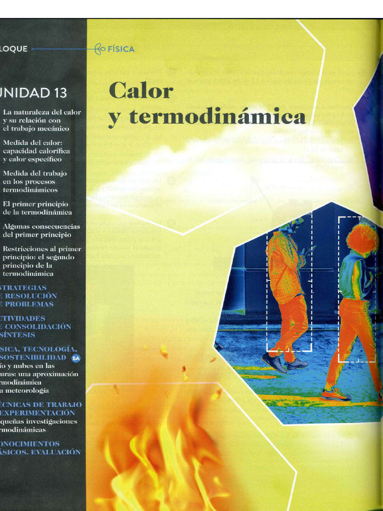 Tema Del Calor y Termodinámica - Comprimido | PDF