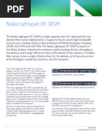 Nokia Lightspan MF-2 DataSheet | PDF | Telecommunications | Electronics