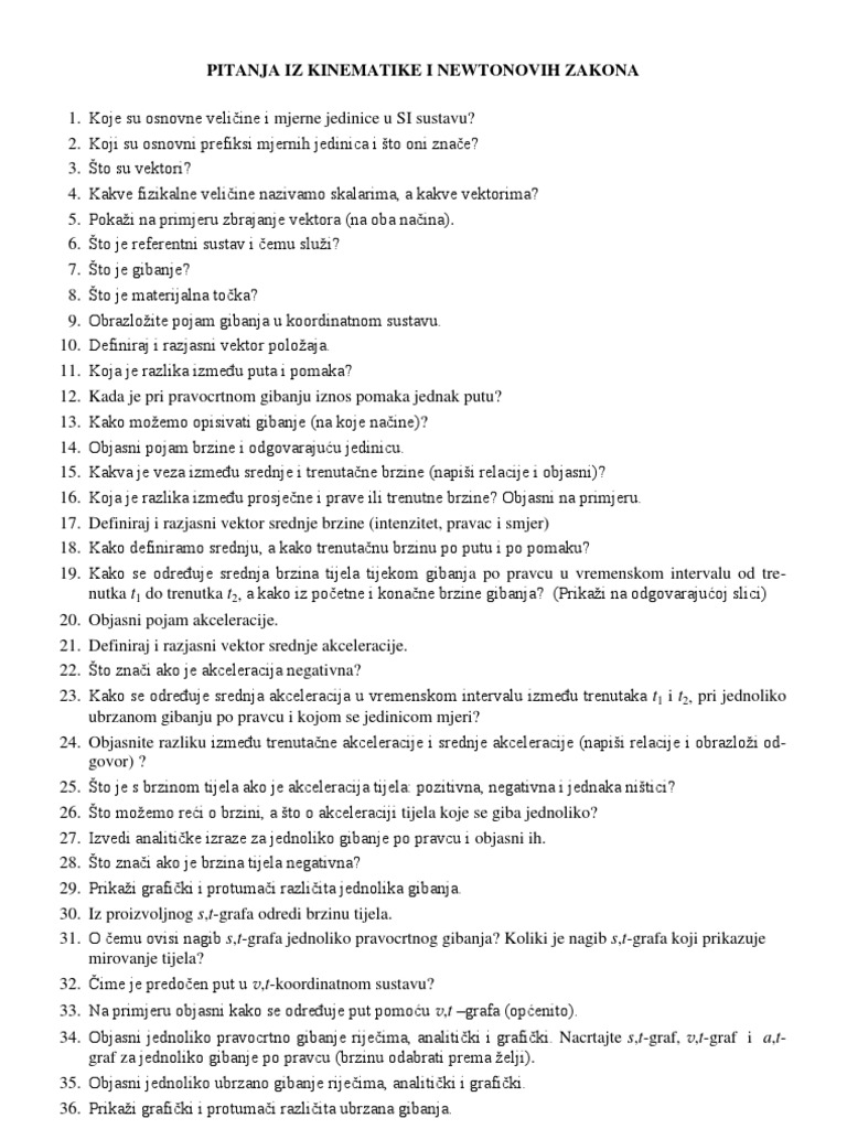 Pitanja I Zadaci Za Modul 1
