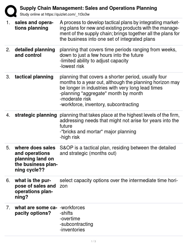 1 | PDF | Forecasting | Business Process