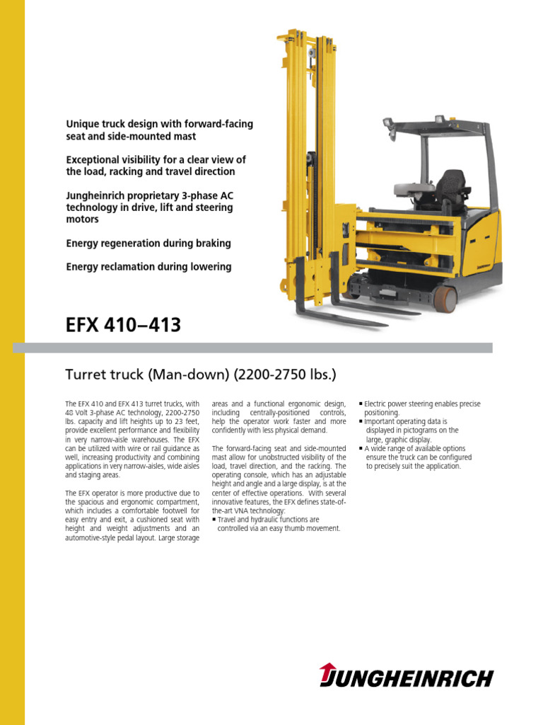 Efx 410 413 | PDF | Elevator | Truck