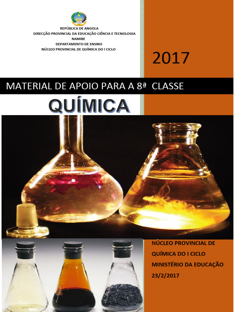 Materia Da 8 Classe Hipermanager I Trimestre 2017 | PDF | Átomos | Núcleo atômico