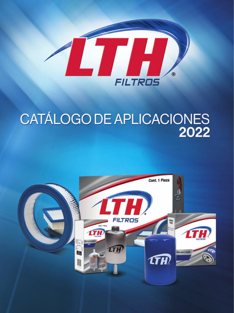 LTH Filtros Catalogo 2022 | PDF | Filtración | Inyección de combustible