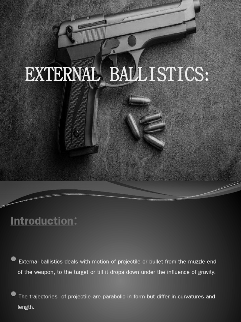 Ballistics for Forensic Science Students | PDF | Bullet | Physical ...