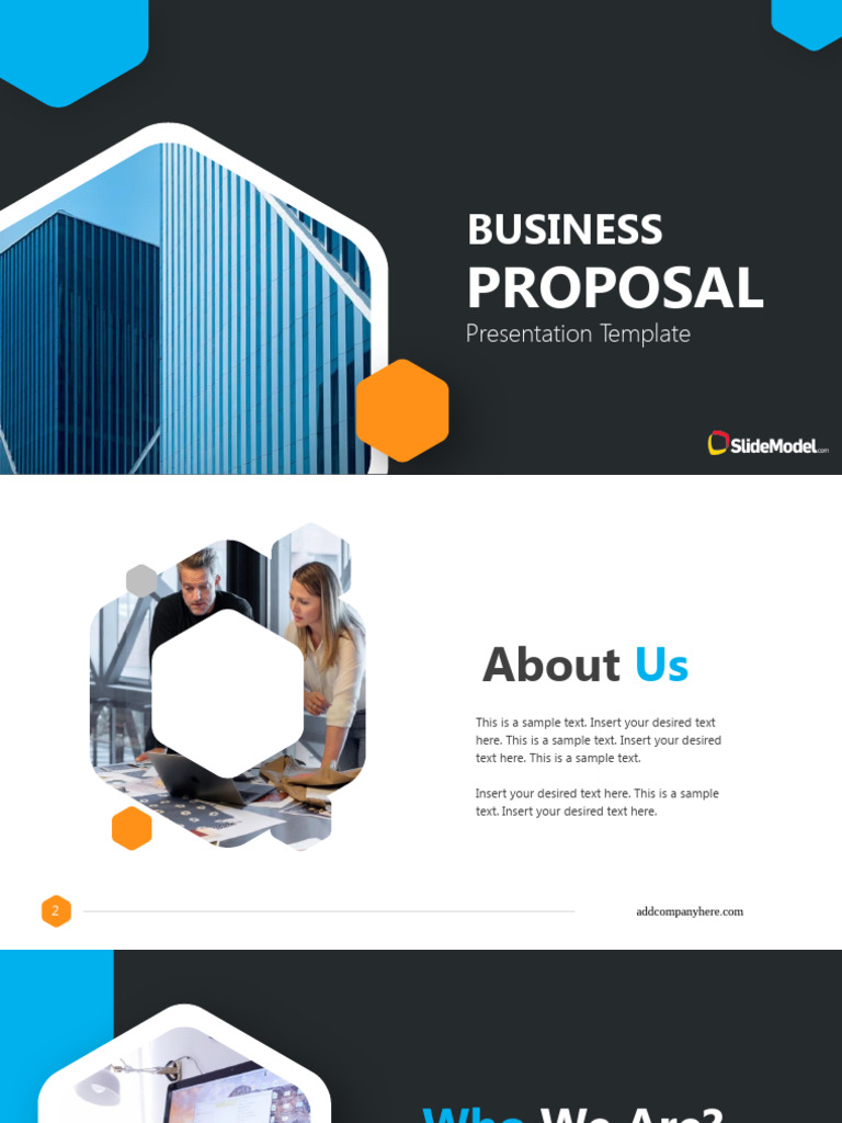 FF0336 01 Simple Proposal Powerpoint Template | Download Free PDF ...