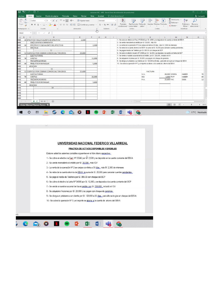 pract 2 contabilidad | PDF