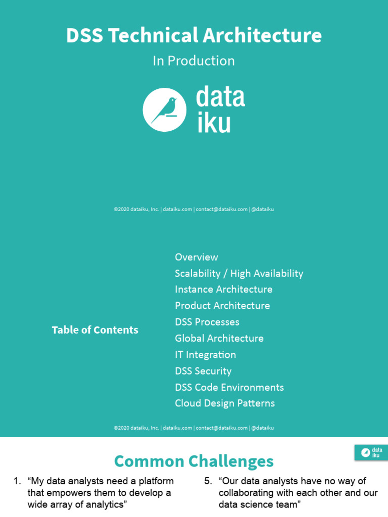 DSS Technial Architecture | PDF | Apache Hadoop | Apache Spark