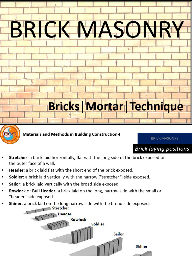 bc lecture-2 final | PDF | Masonry | Civil Engineering