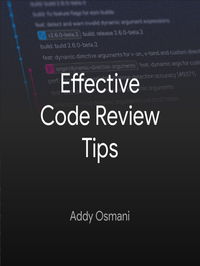 Effective Code-Review Tips | PDF | Computer Science | Software Development Effective Code-Review Tips | PDF | Computer Science | Software Development
