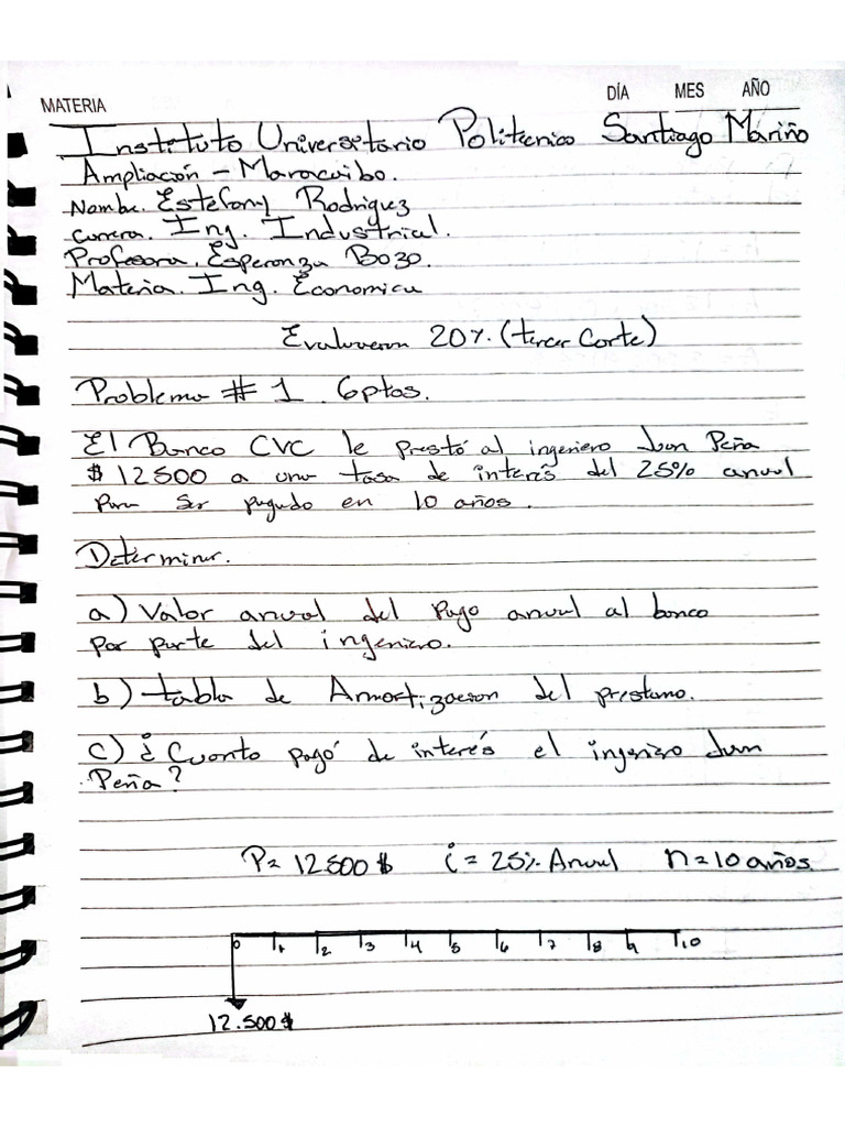 Estefany Rodriguez CI 30200265 Evaluación Tercer Corte Último 20% | PDF