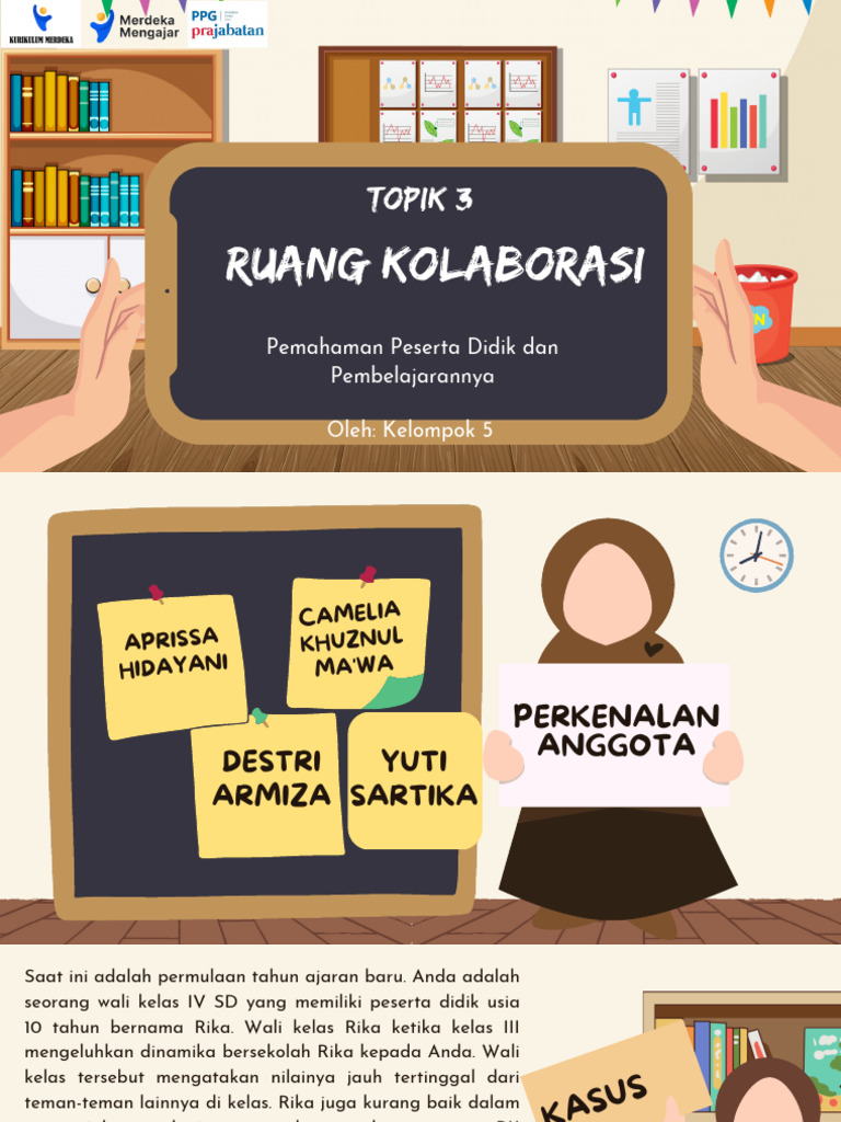 Topik 3 Ruang Kolaborasi - Kelompok 5 - Pemahaman Peserta Didik Dan Pembelajarannya | PDF ...