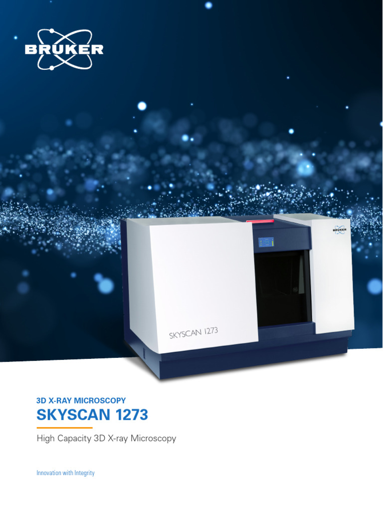 microCT SKYSCAN 1273 Brochure DOC-B76-EXS014 V1 High | PDF | Microscopy ...