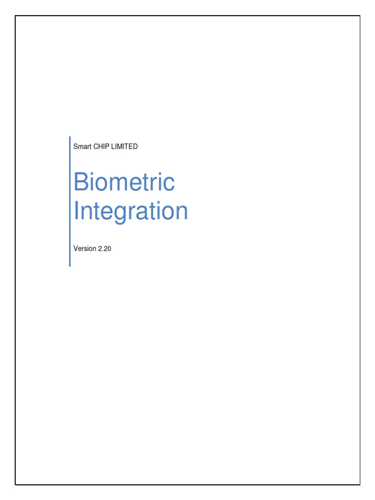 Biometric Api Specification V2 20 Pdf Json Biometrics