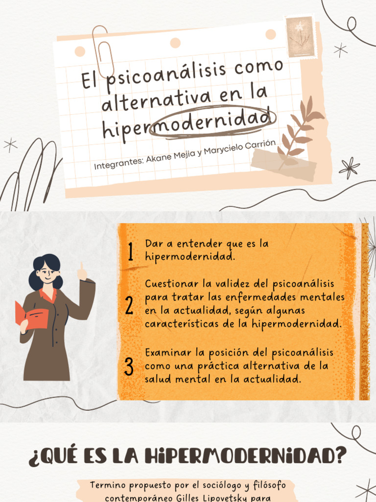 El Psicoanálisis como alternativa en la hipermodernidad | PDF | Psicoanálisis | Mente inconsciente