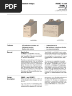 Auxiliary Relays RXMB 1 RXMB 2 and RXMC 1 | PDF | Relay | Alternating ...