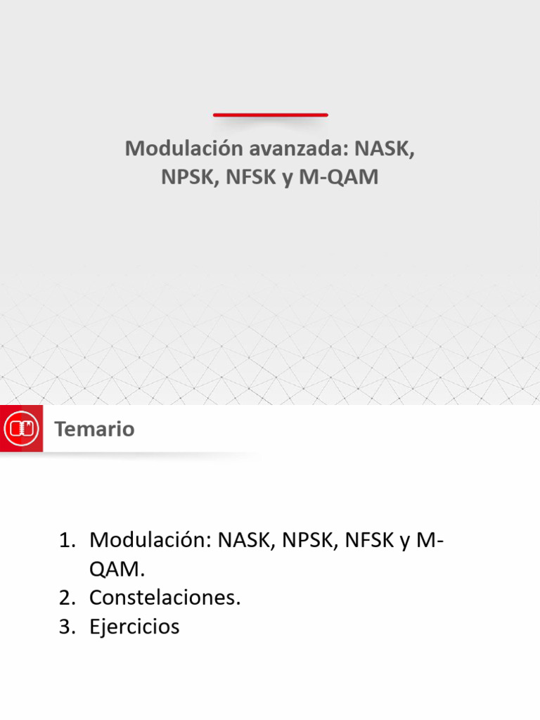 SM2-Modulaciones Digital NASK, NPSK, NFSK | PDF | Modulación | Radio