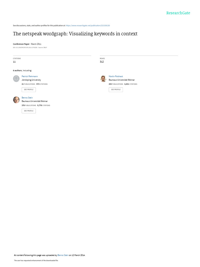 2011 The Netspeak Wordgraph | PDF | Information Retrieval | Json