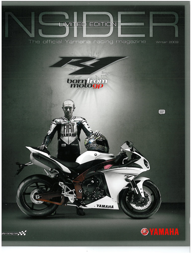 INSIDER-Official Yamaha Racing Magazine-Winter 2009 | PDF
