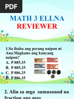 ELLNA Reviewer For Filipino Subject Grade 3 | PDF