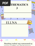 Ellna Reviewer Mathematics | PDF