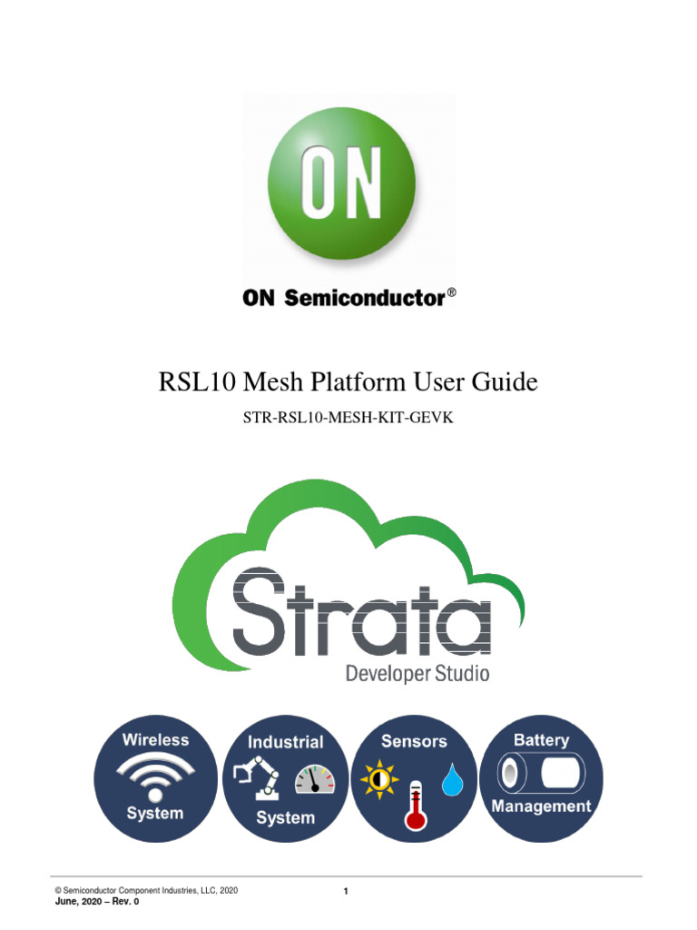 RSL10 Mesh Platform User Guide | PDF | Internet Of Things | Computer ...