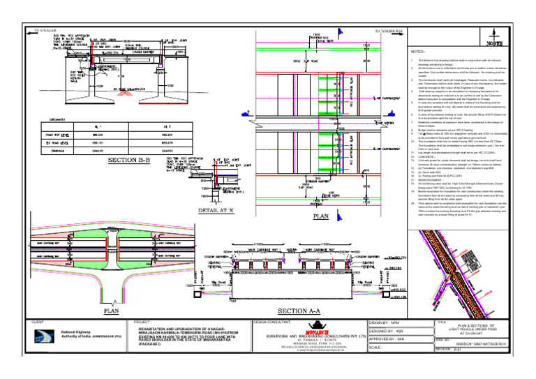Lvup 1X12X4.5 @CH29+047-Layout1 | PDF | Foundation (Engineering) | Concrete