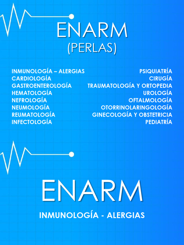 Guía Completa ENARM: Especialidades Médicas | PDF | Enfermedades y ...