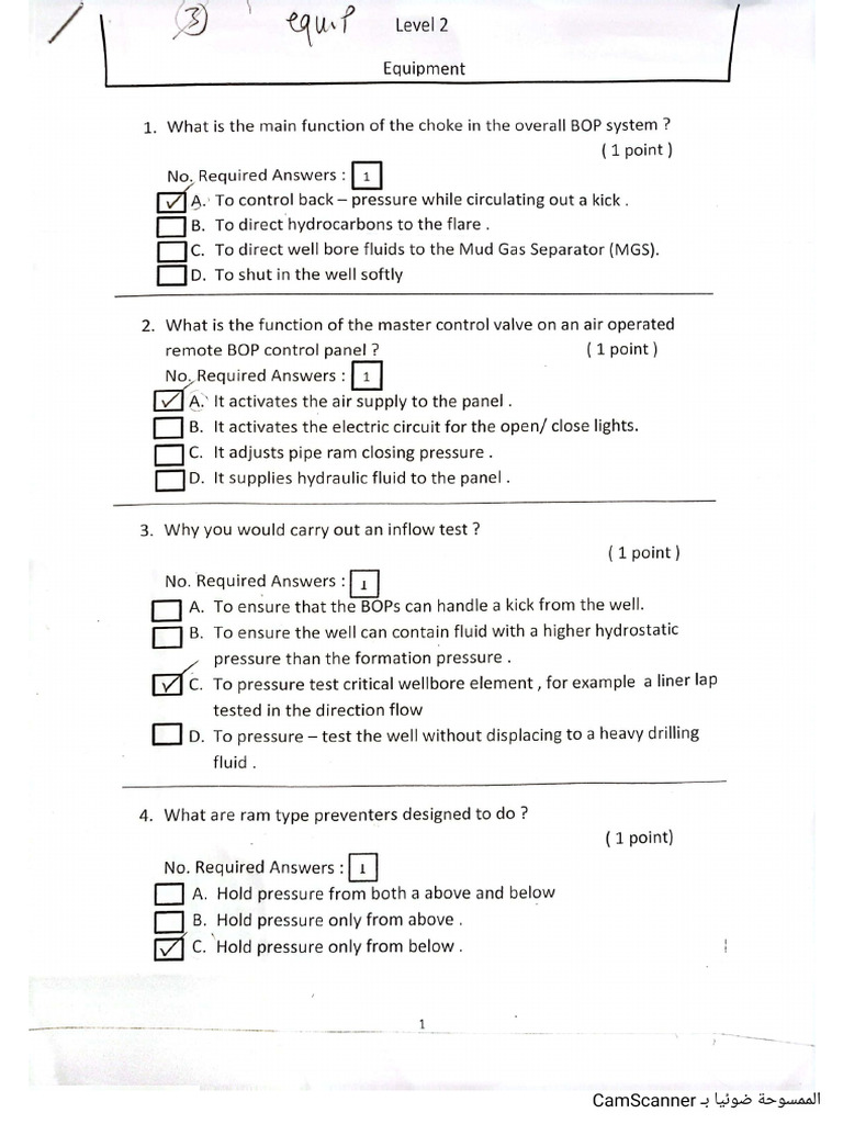 The New Iwcf Exercises | PDF