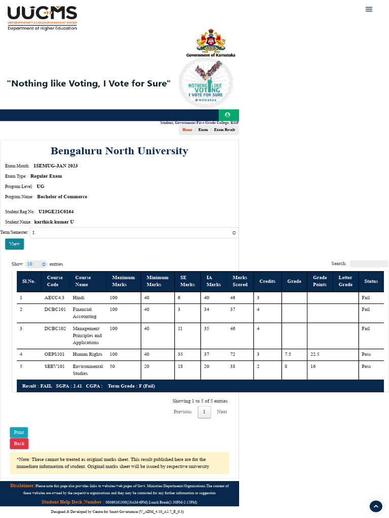 UUCMS - Unified University College Management Sys | PDF