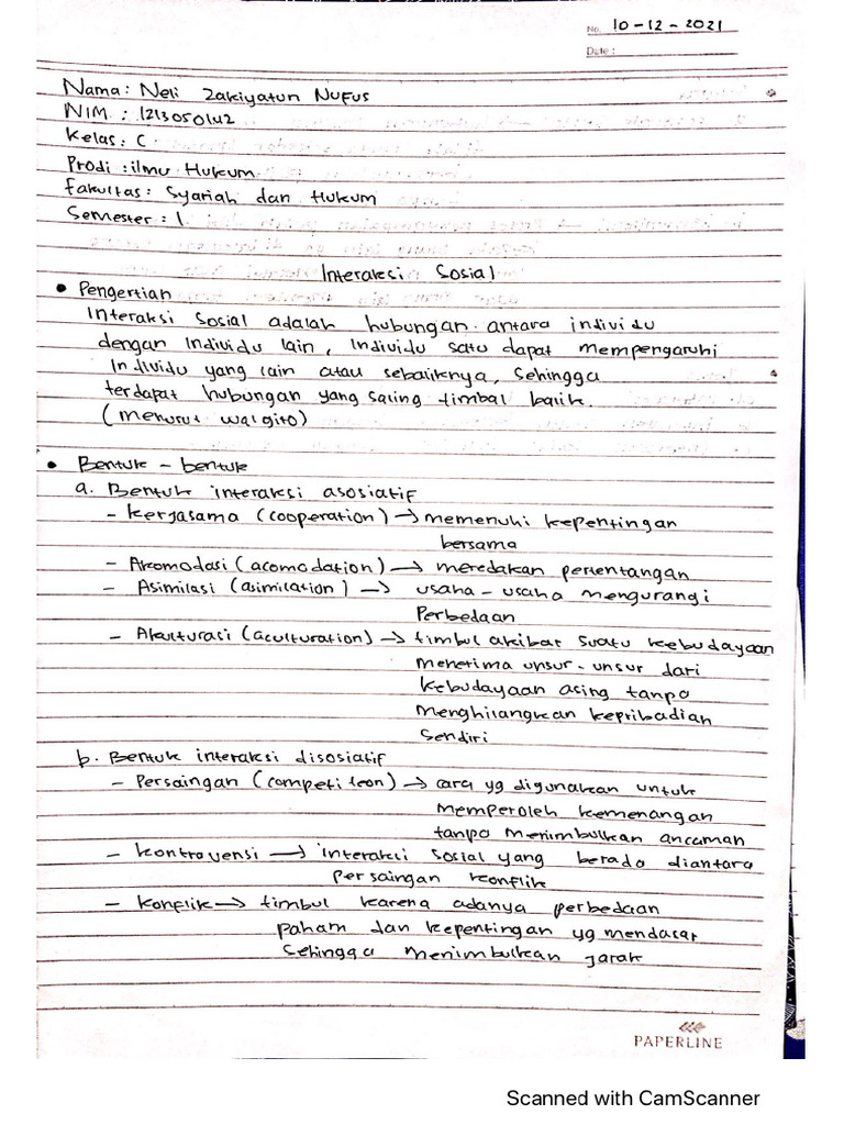 C 40 Neli Zakiyatun Nufus Interaksi Sosi | PDF