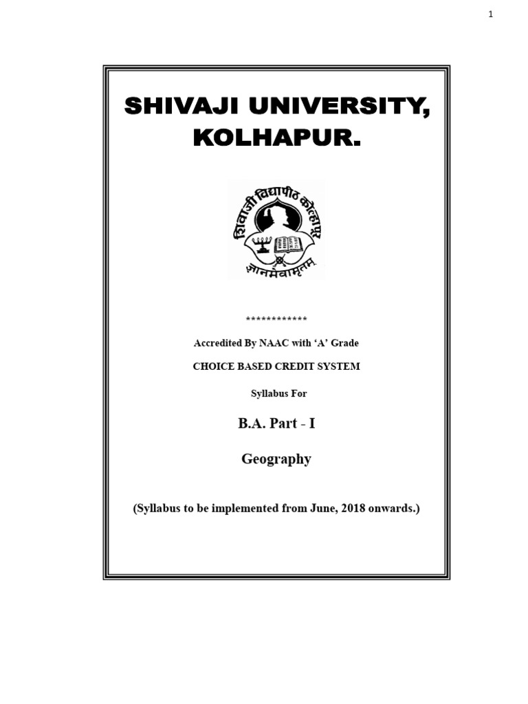 B.A. I Geography | Download Free PDF | Geography | Physical Geography