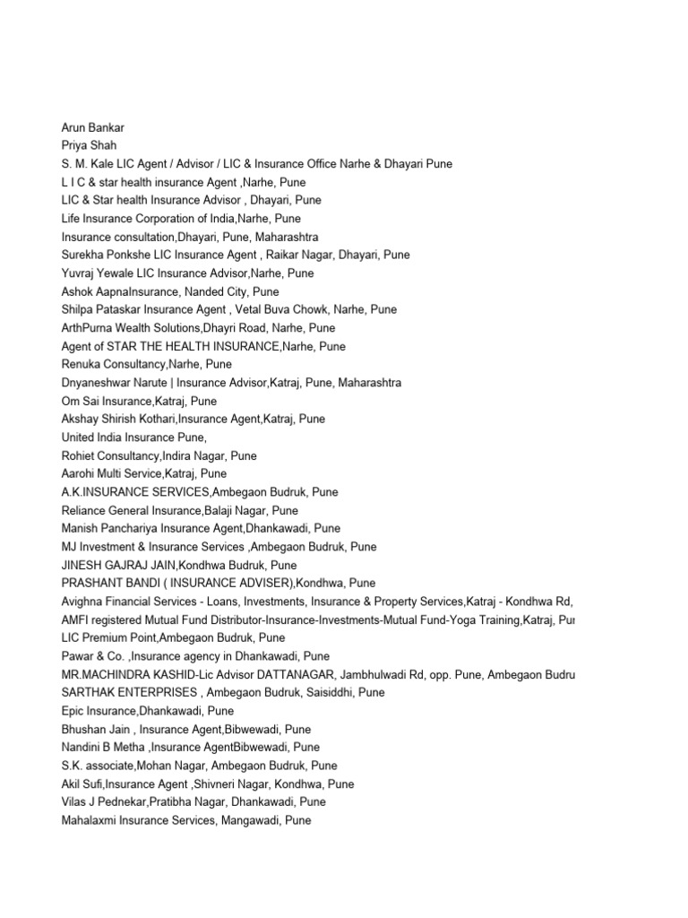 Insurance Agent Data | PDF | Insurance | Service Industries