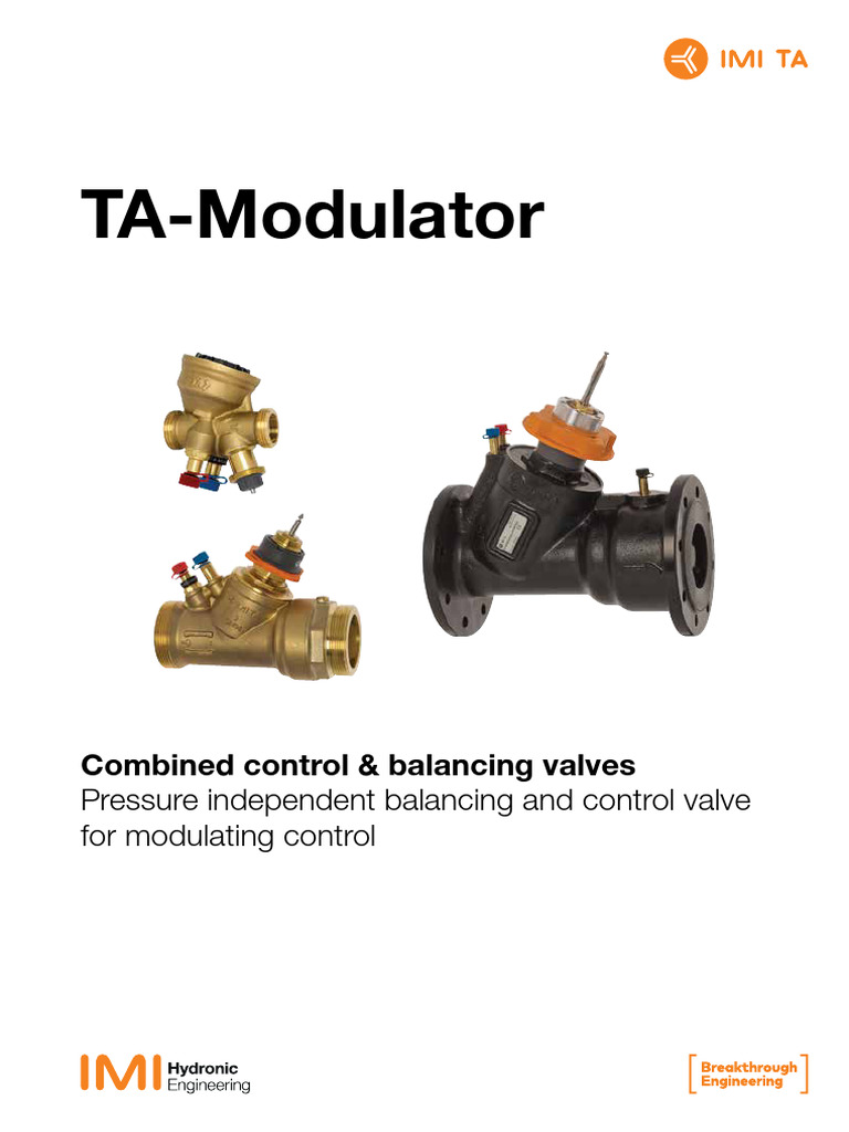 Ta-Modulator en | PDF | Valve | Viscosity