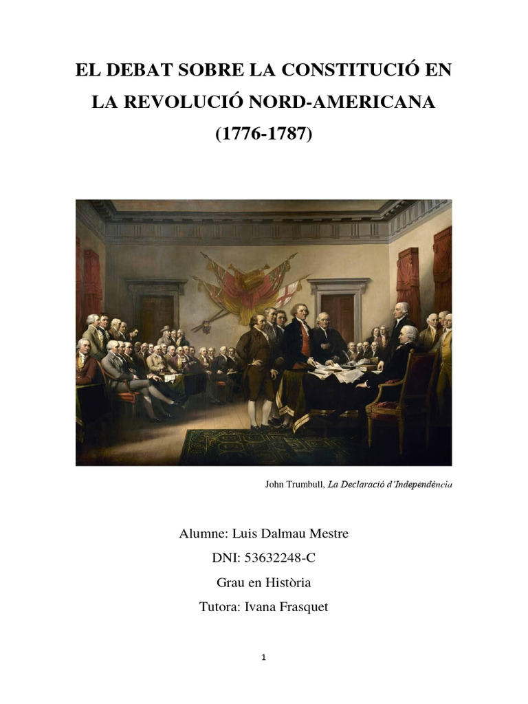 Revolució Americana | PDF