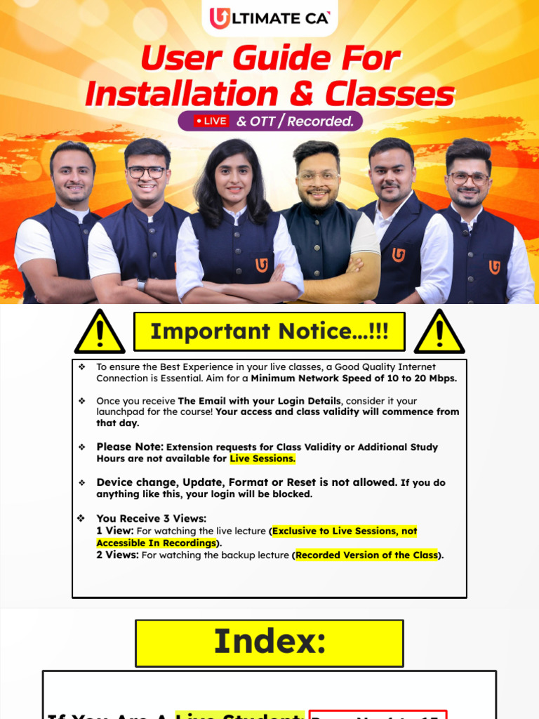 User Guide For Installation and Classes | PDF | Login | Android ...