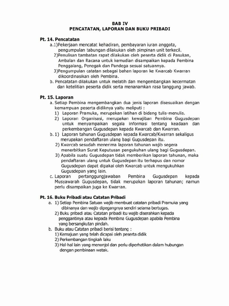 SK 041 1995 Juklak Administrasi Satuan - 009 | PDF