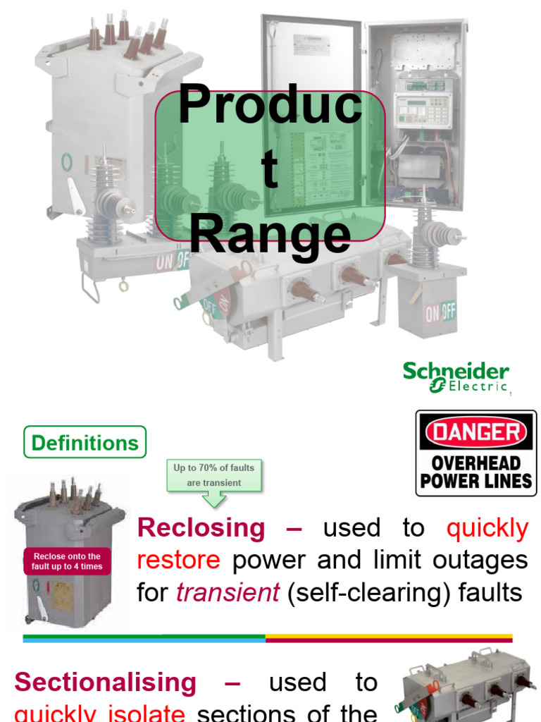 00 Schneider Reclosers Overview | PDF | Electrical Engineering ...