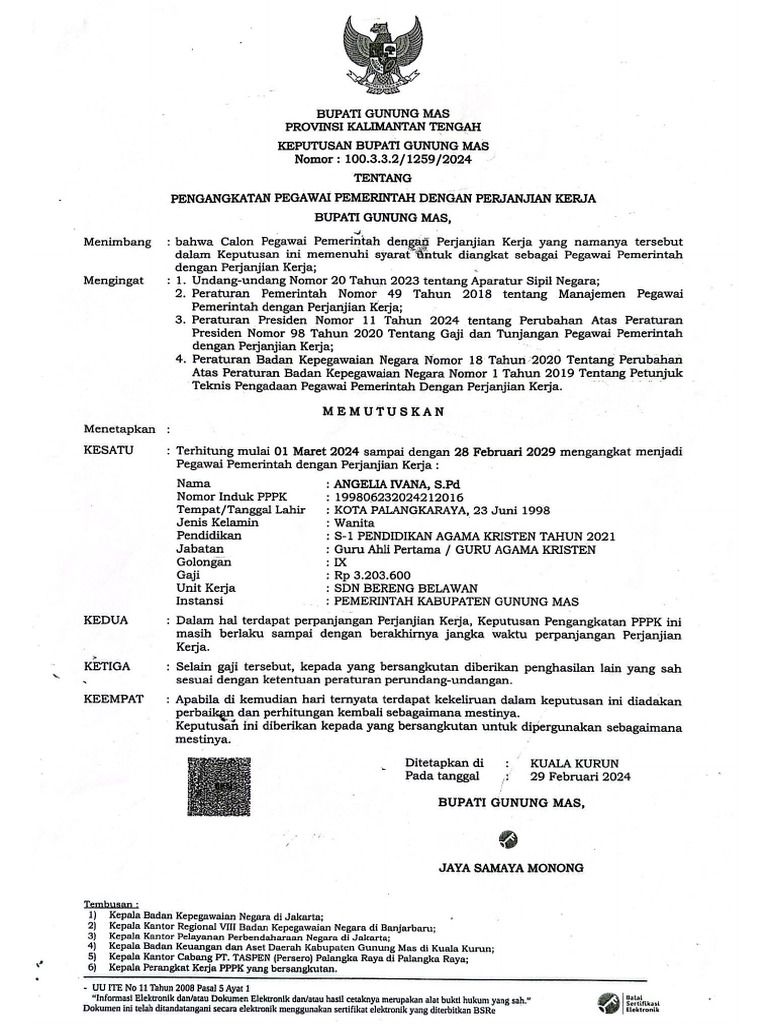 SK Angelia Ivana | PDF