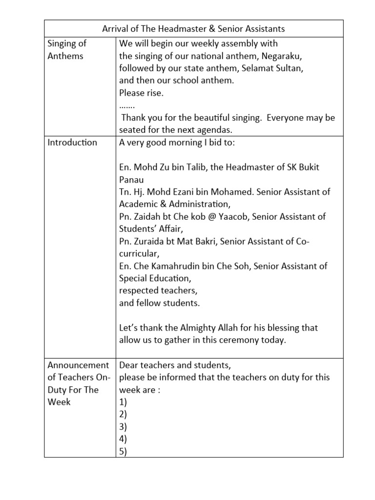 Teks Mc Assembly | PDF | Malaysia